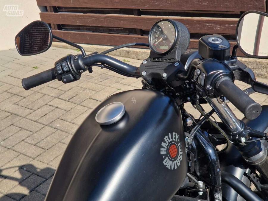Black Harley-Davidson Sportster 2021 in Klaipeda, with an engine capacity of 0.88 L and mileage of 9 thousand km for 6890 €, photo 16 on AUTOMOTO.COM.LV