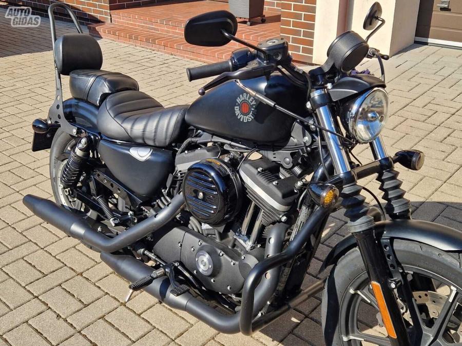 Black Harley-Davidson Sportster 2021 in Klaipeda, with an engine capacity of 0.88 L and mileage of 9 thousand km for 6890 €, photo 19 on AUTOMOTO.COM.LV