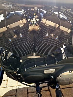 Black Harley-Davidson Sportster 2021 in Klaipeda, with an engine capacity of 0.88 L and mileage of 9 thousand km for 6890 €, photo 21 on AUTOMOTO.COM.LV