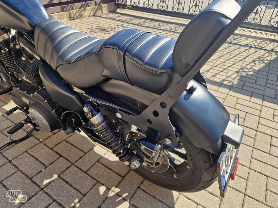 Black Harley-Davidson Sportster 2021 in Klaipeda, with an engine capacity of 0.88 L and mileage of 9 thousand km for 6890 €, photo 22 on AUTOMOTO.COM.LV