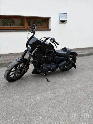 Black Harley-Davidson Sportster 2021 in Siauliai, with an engine capacity of 1.20 L and mileage of 18 thousand km for 7600 €, photo 5 on AUTOMOTO.COM.LV