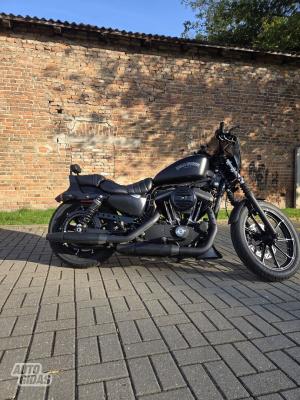 Черный Харли-Девидсон Sportster 2022 в Кедайняй, объемом двигателя 0.88 л и пробегом 16 тыс. км за 8500 €, фото  на AUTOMOTO.COM.LV