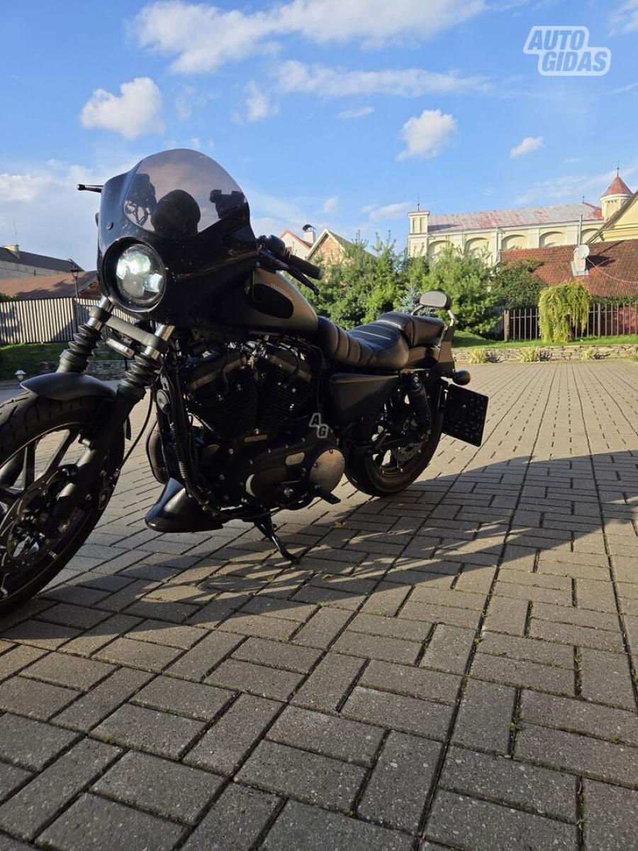 Черный Харли-Девидсон Sportster 2022 в Кедайняй, объемом двигателя 0.88 л и пробегом 16 тыс. км за 8500 €, фото 4 на AUTOMOTO.COM.LV