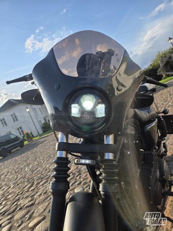 Черный Харли-Девидсон Sportster 2022 в Кедайняй, объемом двигателя 0.88 л и пробегом 16 тыс. км за 8500 €, фото 6 на AUTOMOTO.COM.LV