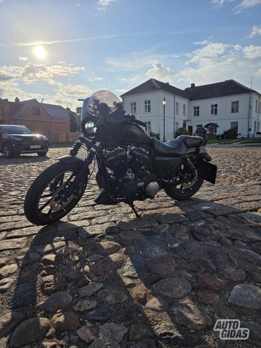Черный Харли-Девидсон Sportster 2022 в Кедайняй, объемом двигателя 0.88 л и пробегом 16 тыс. км за 8500 €, фото 10 на AUTOMOTO.COM.LV