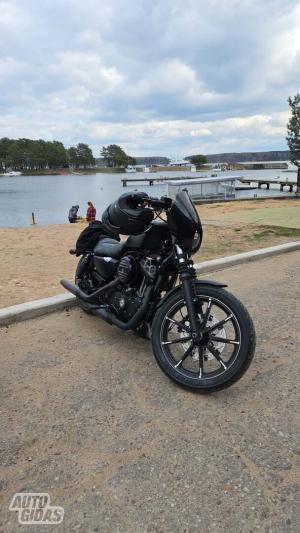 Черный Харли-Девидсон Sportster 2022 в Кедайняй, объемом двигателя 0.88 л и пробегом 16 тыс. км за 8500 €, фото 12 на AUTOMOTO.COM.LV