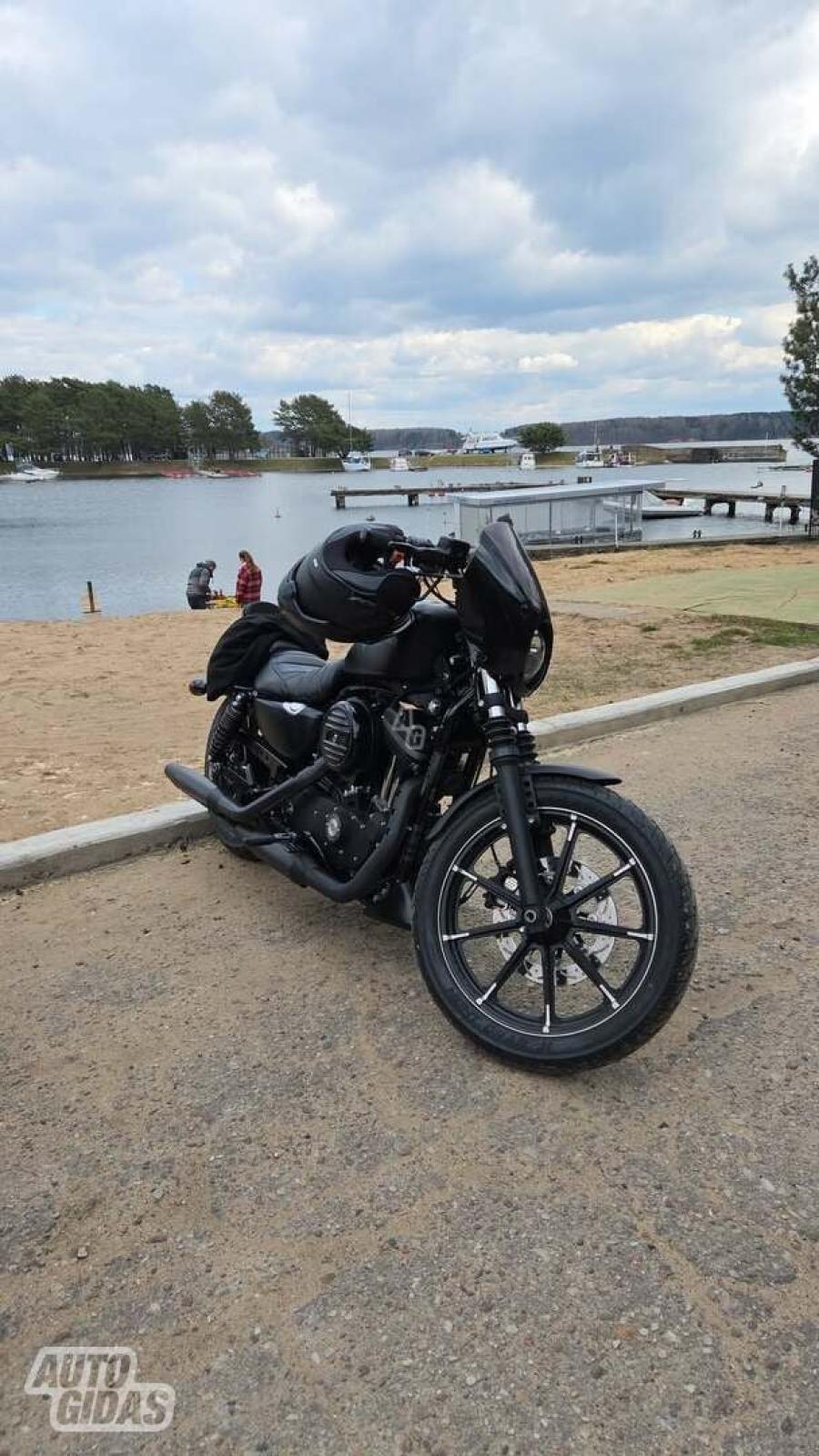 Черный Харли-Девидсон Sportster 2022 в Кедайняй, объемом двигателя 0.88 л и пробегом 16 тыс. км за 8500 €, фото 12 на AUTOMOTO.COM.LV