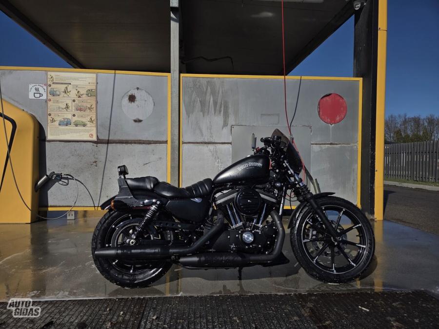 Черный Харли-Девидсон Sportster 2022 в Кедайняй, объемом двигателя 0.88 л и пробегом 16 тыс. км за 8500 €, фото 13 на AUTOMOTO.COM.LV