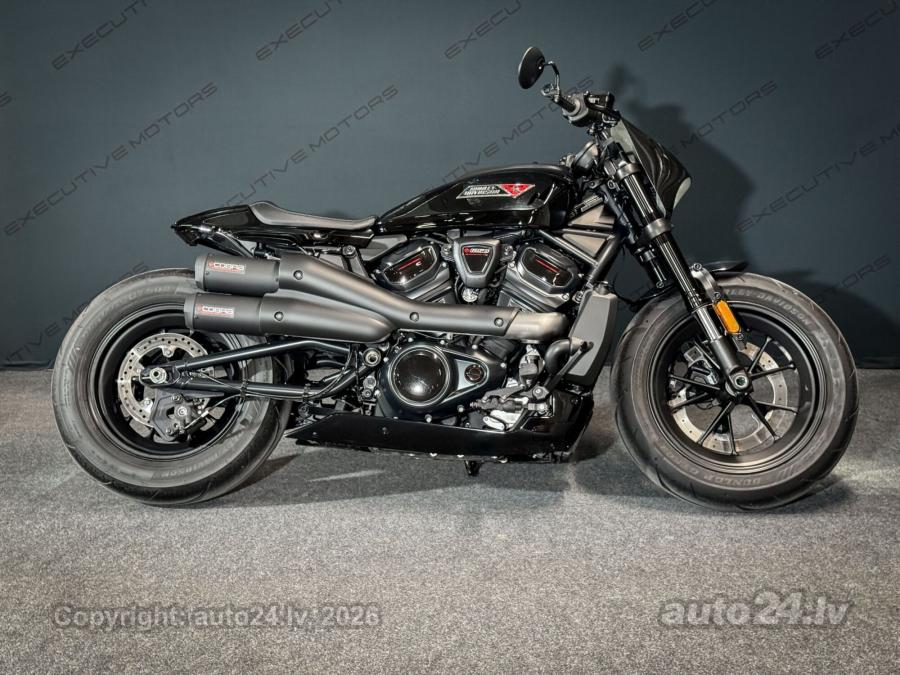 Черный Харли-Девидсон Sportster 2025 в Таллин, объемом двигателя 1.25 л и пробегом 1 тыс. км за 18900 €, фото 3 на AUTOMOTO.COM.LV