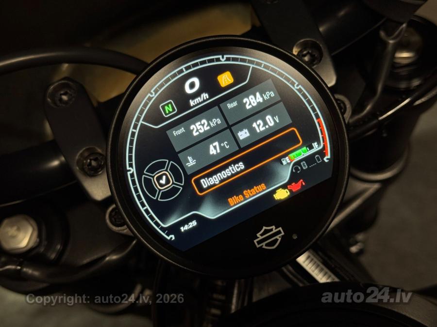 Черный Харли-Девидсон Sportster 2025 в Таллин, объемом двигателя 1.25 л и пробегом 1 тыс. км за 18900 €, фото 14 на AUTOMOTO.COM.LV