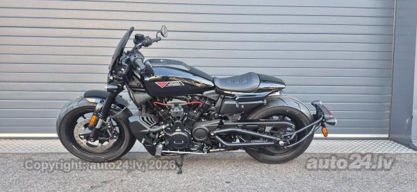Black Harley-Davidson Sportster 2026 in Tallinn, with an engine capacity of 1.25 L and mileage of 0 thousand km for 17750 €, photo 1 on AUTOMOTO.COM.LV
