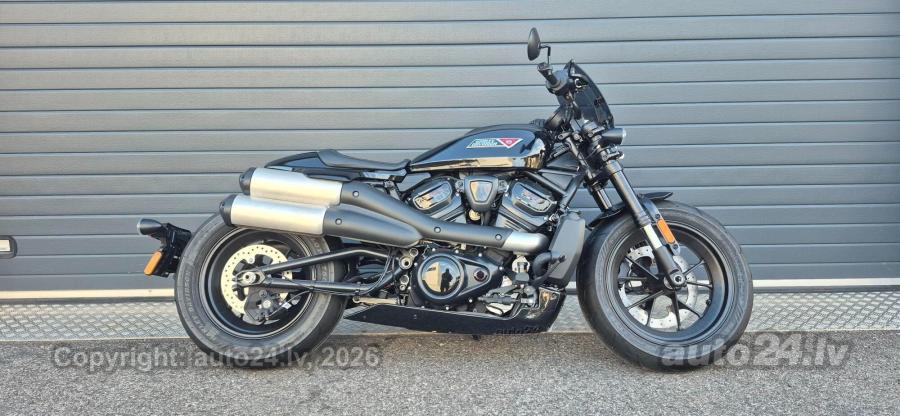 Melns Harley-Davidson Sportster 2026 Tallina, ar dzinēja tilpumu 1.25 L un nobraukumu 0 tūkst. km par 17750 €, foto 7 vietnē AUTOMOTO.COM.LV