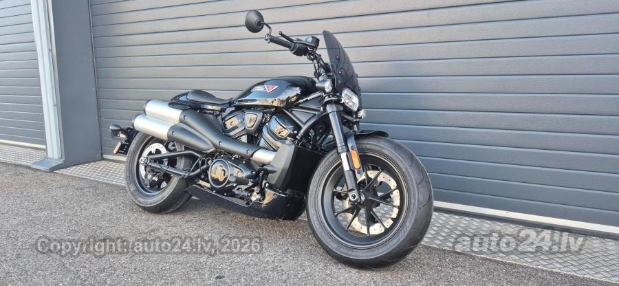 Melns Harley-Davidson Sportster 2026 Tallina, ar dzinēja tilpumu 1.25 L un nobraukumu 0 tūkst. km par 17750 €, foto 12 vietnē AUTOMOTO.COM.LV