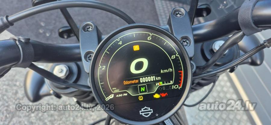 Melns Harley-Davidson Sportster 2026 Tallina, ar dzinēja tilpumu 1.25 L un nobraukumu 0 tūkst. km par 17750 €, foto 14 vietnē AUTOMOTO.COM.LV