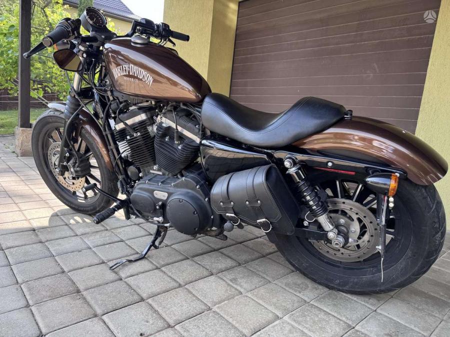 Brown Harley-Davidson Sportster 2020 in Alytus, with an engine capacity of 0.88 L and mileage of 11 thousand km for 6500 €, photo 6 on AUTOMOTO.COM.LV