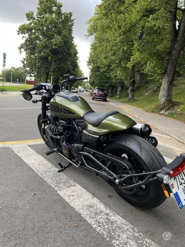 Зеленый Харли-Девидсон Sportster 2022 в Каунас, объемом двигателя 1.25 л и пробегом 6 тыс. км за 11000 €, фото 3 на AUTOMOTO.COM.LV