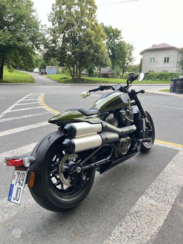 Зеленый Харли-Девидсон Sportster 2022 в Каунас, объемом двигателя 1.25 л и пробегом 6 тыс. км за 11000 €, фото 4 на AUTOMOTO.COM.LV