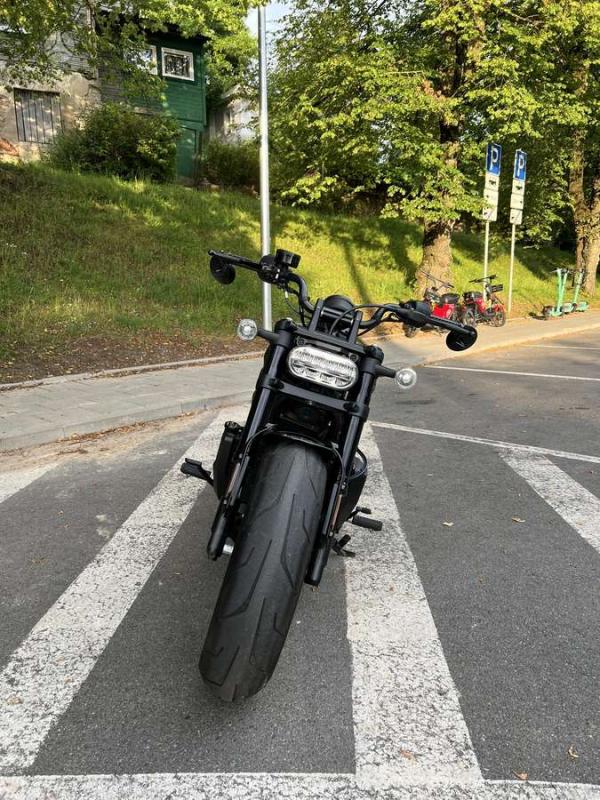 Зеленый Харли-Девидсон Sportster 2022 в Каунас, объемом двигателя 1.25 л и пробегом 6 тыс. км за 11000 €, фото 5 на AUTOMOTO.COM.LV