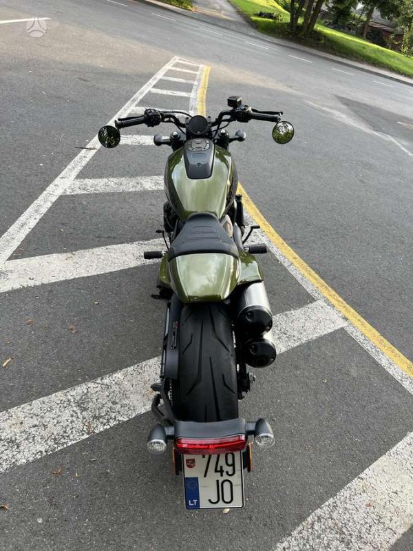 Зеленый Харли-Девидсон Sportster 2022 в Каунас, объемом двигателя 1.25 л и пробегом 6 тыс. км за 11000 €, фото 7 на AUTOMOTO.COM.LV