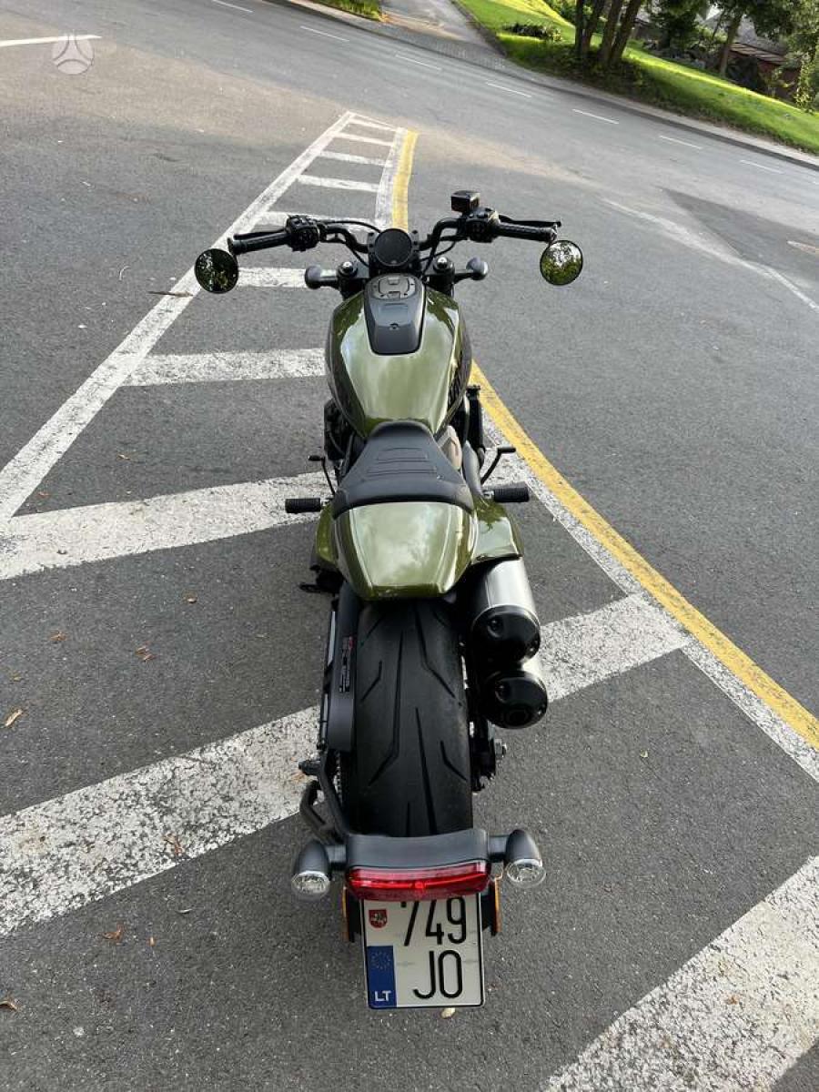 Green Harley-Davidson Sportster 2022 in Kaunas, with an engine capacity of 1.25 L and mileage of 6 thousand km for 11000 €, photo 8 on AUTOMOTO.COM.LV