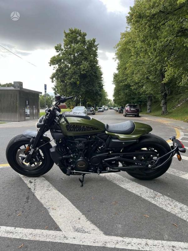 Зеленый Харли-Девидсон Sportster 2022 в Каунас, объемом двигателя 1.25 л и пробегом 6 тыс. км за 11000 €, фото 9 на AUTOMOTO.COM.LV