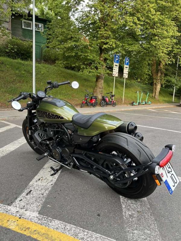 Зеленый Харли-Девидсон Sportster 2022 в Каунас, объемом двигателя 1.25 л и пробегом 6 тыс. км за 11000 €, фото 10 на AUTOMOTO.COM.LV