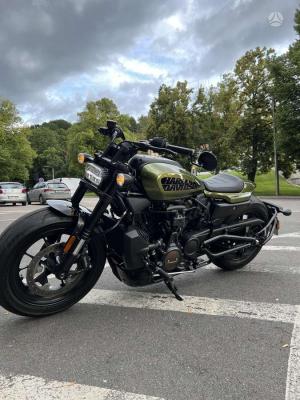 Green Harley-Davidson Sportster 2022 in Kaunas, with an engine capacity of 1.25 L and mileage of 6 thousand km for 11000 €, photo 15 on AUTOMOTO.COM.LV