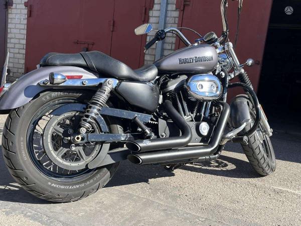 Серый Харли-Девидсон Sportster 2016 в Каунас, объемом двигателя 1.20 л и пробегом 26 тыс. км за 6300 €, фото 6 на AUTOMOTO.COM.LV