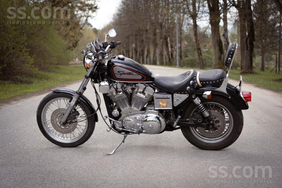 Харли-Девидсон Sportster 1986 в Рига, объемом двигателя 0.88 л и пробегом 0 тыс. км за 3950 €, фото 3 на AUTOMOTO.COM.LV