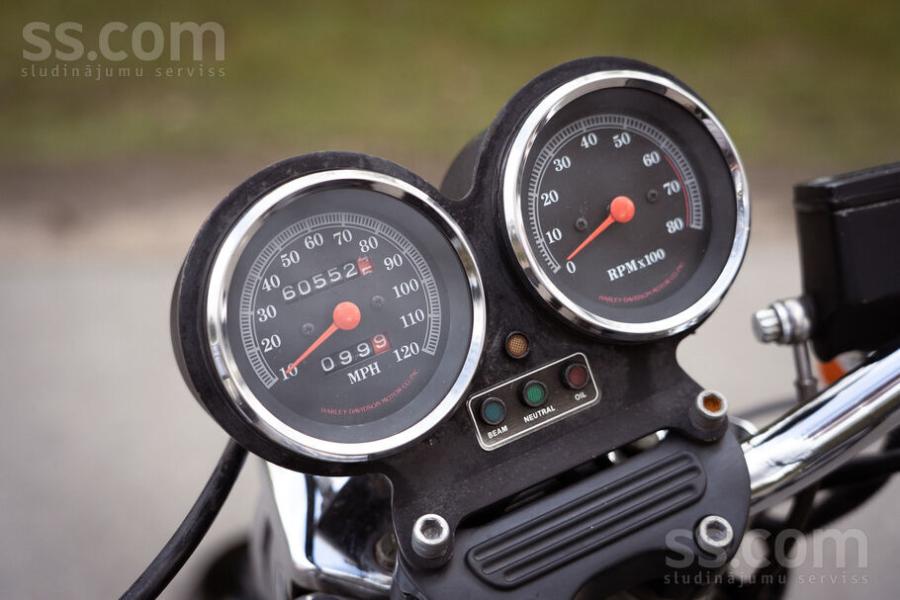 Харли-Девидсон Sportster 1986 в Рига, объемом двигателя 0.88 л и пробегом 0 тыс. км за 3950 €, фото 7 на AUTOMOTO.COM.LV