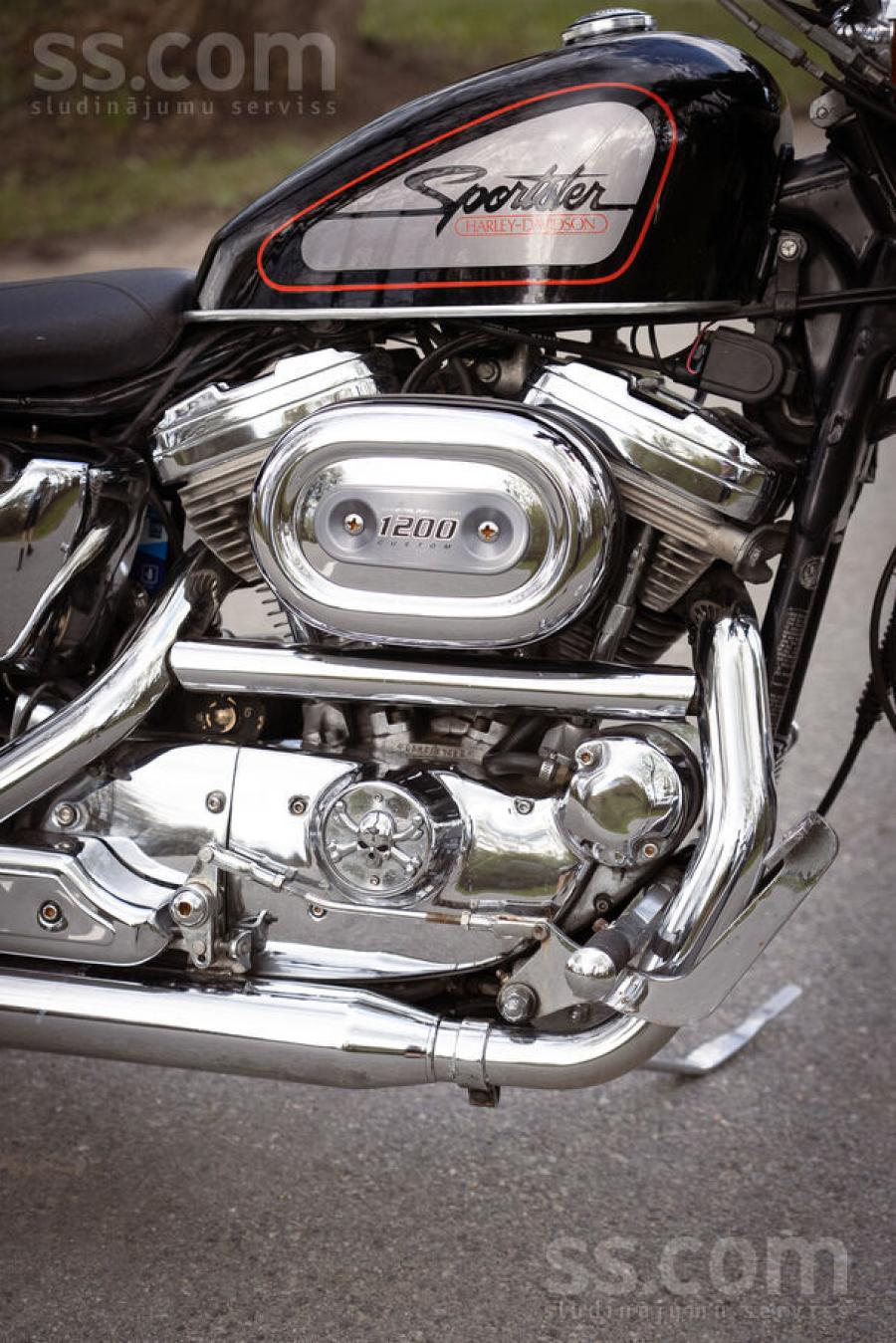 Харли-Девидсон Sportster 1986 в Рига, объемом двигателя 0.88 л и пробегом 0 тыс. км за 3950 €, фото 10 на AUTOMOTO.COM.LV