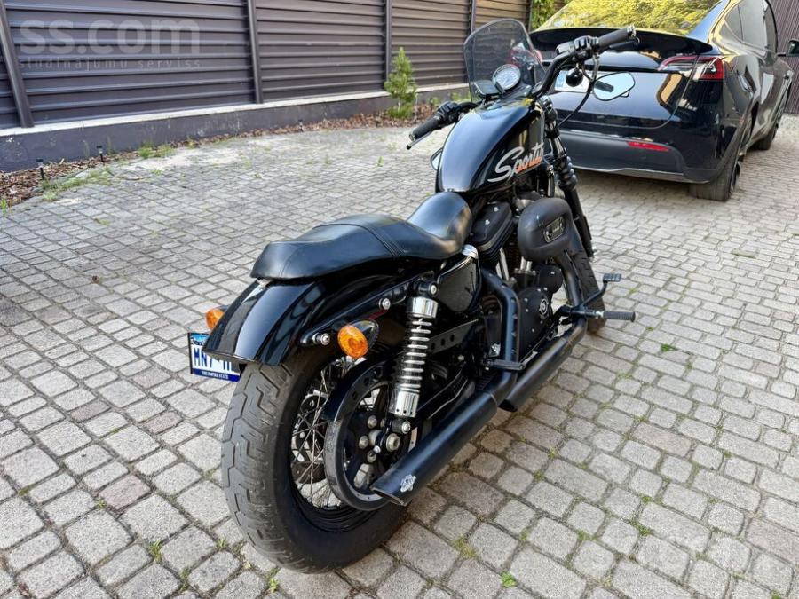 Harley-Davidson Sportster 2009 in Bauska, with an engine capacity of 1.20 L and mileage of 0 thousand km for 6000 €, photo 5 on AUTOMOTO.COM.LV