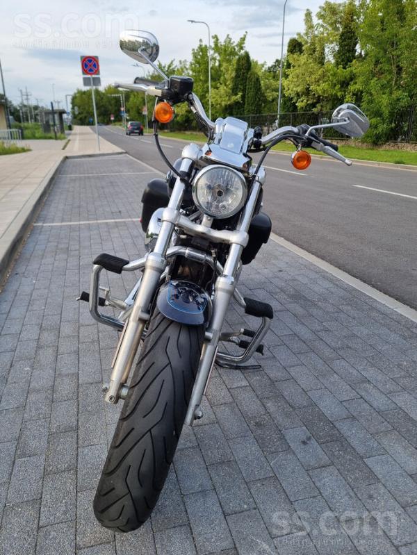Harley-Davidson Sportster 2014 in Riga, with an engine capacity of 1.20 L and mileage of 0 thousand km for 8400 €, photo 3 on AUTOMOTO.COM.LV