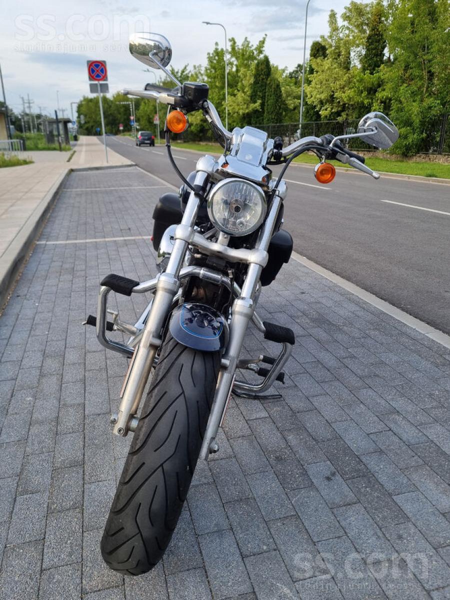Harley-Davidson Sportster 2014 in Riga, with an engine capacity of 1.20 L and mileage of 0 thousand km for 8400 €, photo 4 on AUTOMOTO.COM.LV