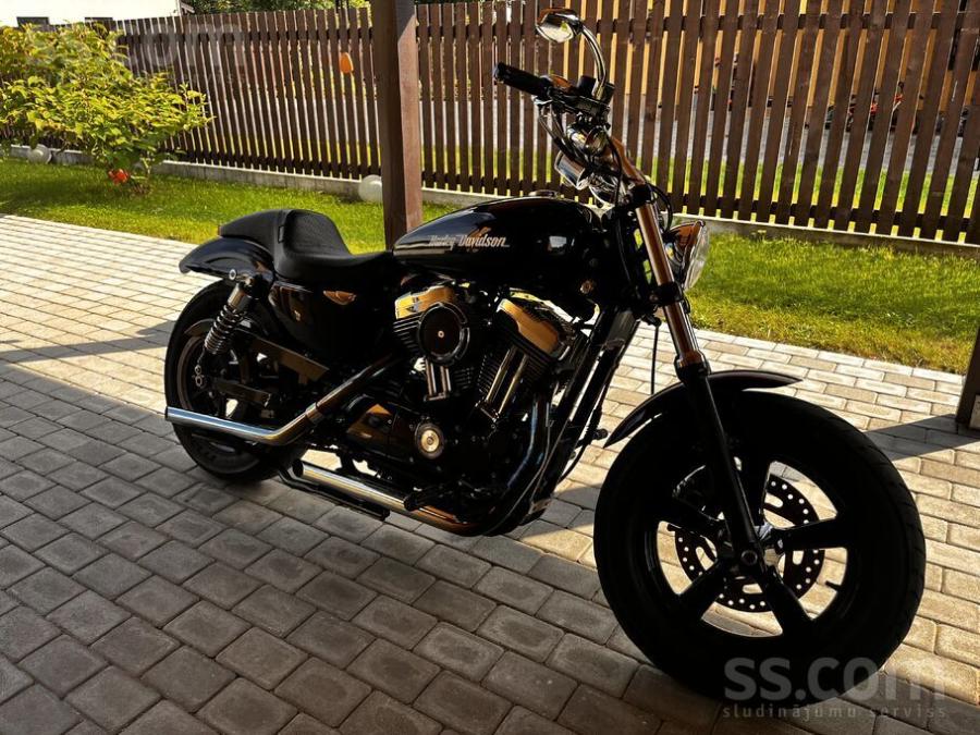 Harley-Davidson Sportster 2014 in Riga, with an engine capacity of 1.20 L and mileage of 0 thousand km for 6500 €, photo 8 on AUTOMOTO.COM.LV