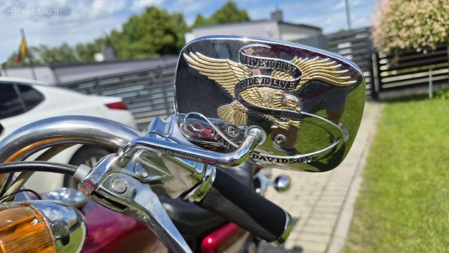 Красный Харли-Девидсон Sportster 1979 в Каунас, объемом двигателя 1.00 л и пробегом 1000 тыс. км за 6750 €, фото 5 на AUTOMOTO.COM.LV
