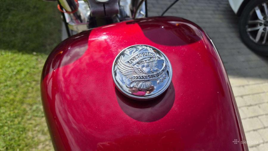 Красный Харли-Девидсон Sportster 1979 в Каунас, объемом двигателя 1.00 л и пробегом 1000 тыс. км за 6750 €, фото 6 на AUTOMOTO.COM.LV