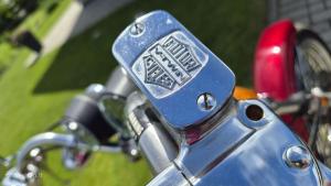 Красный Харли-Девидсон Sportster 1979 в Каунас, объемом двигателя 1.00 л и пробегом 1000 тыс. км за 6750 €, фото 9 на AUTOMOTO.COM.LV