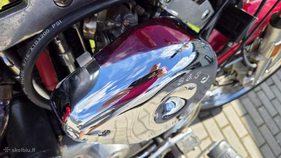 Красный Харли-Девидсон Sportster 1979 в Каунас, объемом двигателя 1.00 л и пробегом 1000 тыс. км за 6750 €, фото 11 на AUTOMOTO.COM.LV
