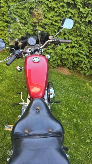 Red Harley-Davidson Sportster 1997 in Kaunas, with an engine capacity of 0.88 L and mileage of 64 thousand km for 3900 €, photo 17 on AUTOMOTO.COM.LV