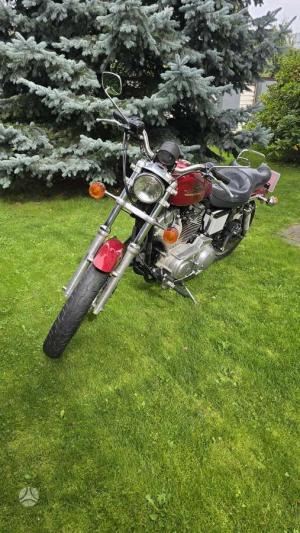 Red Harley-Davidson Sportster 1997 in Kaunas, with an engine capacity of 0.88 L and mileage of 64 thousand km for 3900 €, photo 20 on AUTOMOTO.COM.LV