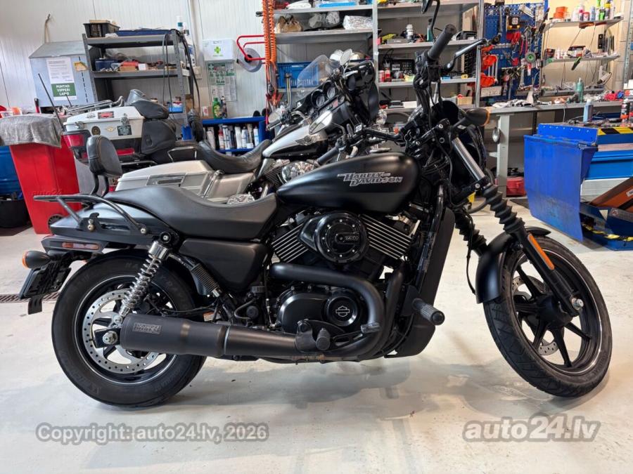 Melns Harley-Davidson Street 750 2020 Tartu, ar dzinēja tilpumu 0.75 L un nobraukumu 19 tūkst. km par 6200 €, foto 4 vietnē AUTOMOTO.COM.LV
