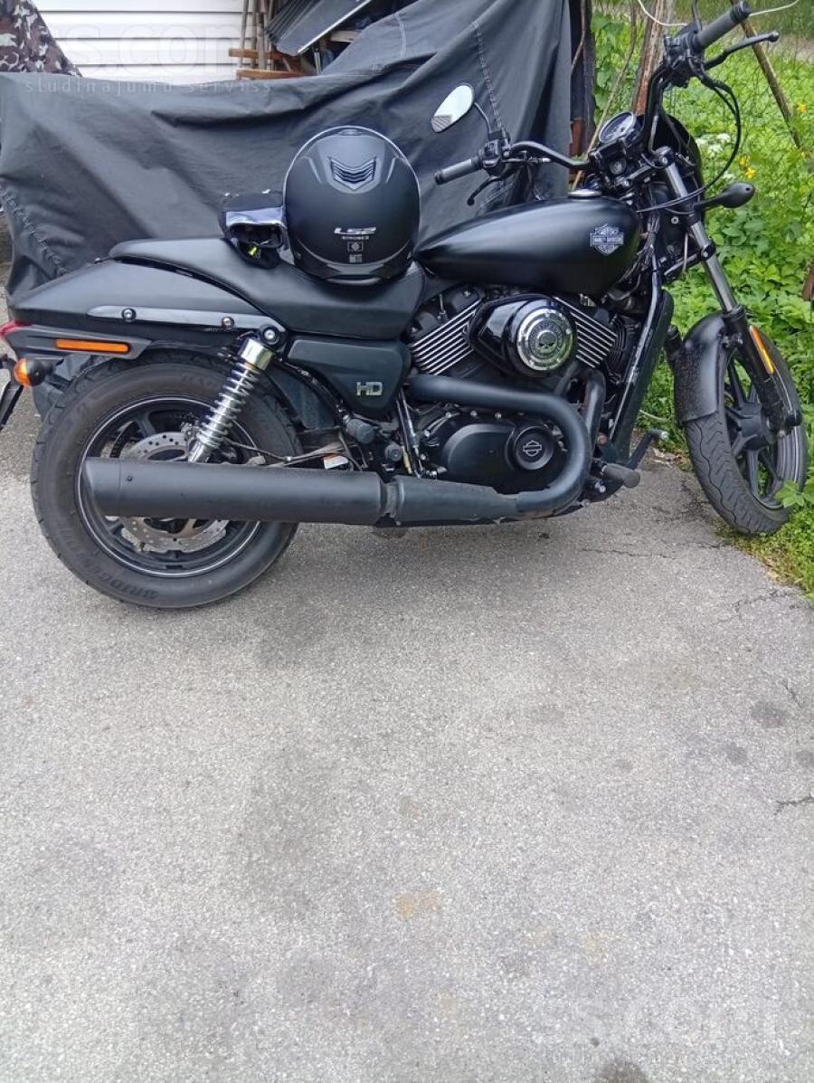 Harley-Davidson Street 750 2015 in Riga, with an engine capacity of 0.75 L and mileage of 0 thousand km for 5300 €, photo 1 on AUTOMOTO.COM.LV