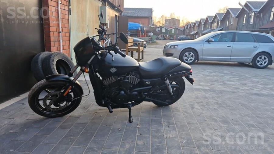 Harley-Davidson Street 750 2015 in Riga, with an engine capacity of 0.75 L and mileage of 0 thousand km for 5300 €, photo 2 on AUTOMOTO.COM.LV
