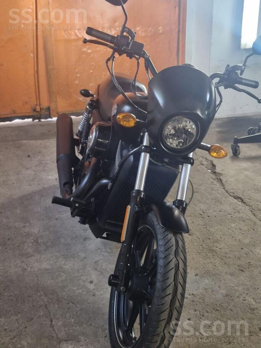Harley-Davidson Street 750 2015 in Riga, with an engine capacity of 0.75 L and mileage of 0 thousand km for 5300 €, photo 3 on AUTOMOTO.COM.LV