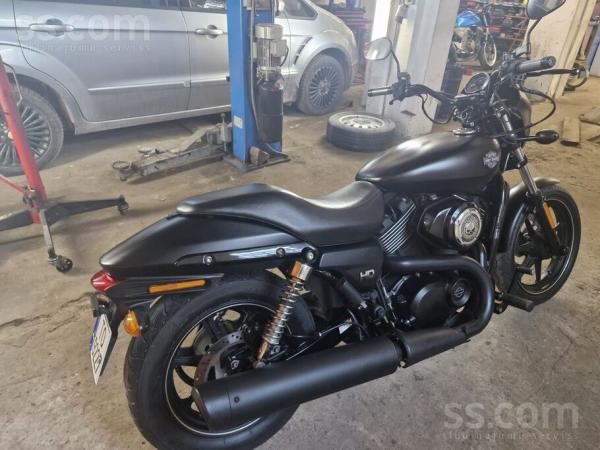 Harley-Davidson Street 750 2015 Rīga, ar dzinēja tilpumu 0.75 L un nobraukumu 0 tūkst. km par 5300 €, foto 5 vietnē AUTOMOTO.COM.LV