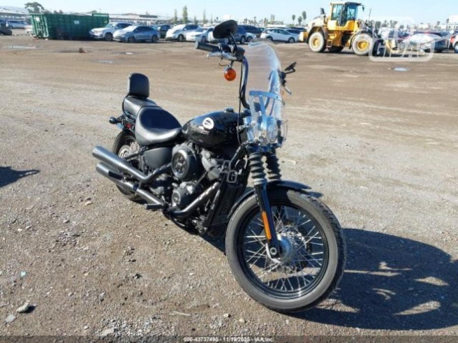 Melns Harley-Davidson Street Bob FXBB 0 Klaipėda, ar dzinēja tilpumu 0.00 L un nobraukumu 0 tūkst. km par 3500 €, foto 1 vietnē AUTOMOTO.COM.LV