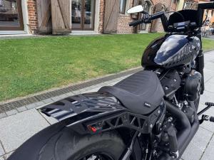Black Harley-Davidson Street Bob FXBB 2019 in Klaipeda, with an engine capacity of 1.75 L and mileage of 11 thousand km for 13800 €, photo 10 on AUTOMOTO.COM.LV