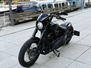 Black Harley-Davidson Street Bob FXBB 2019 in Klaipeda, with an engine capacity of 1.75 L and mileage of 11 thousand km for 13800 €, photo 11 on AUTOMOTO.COM.LV