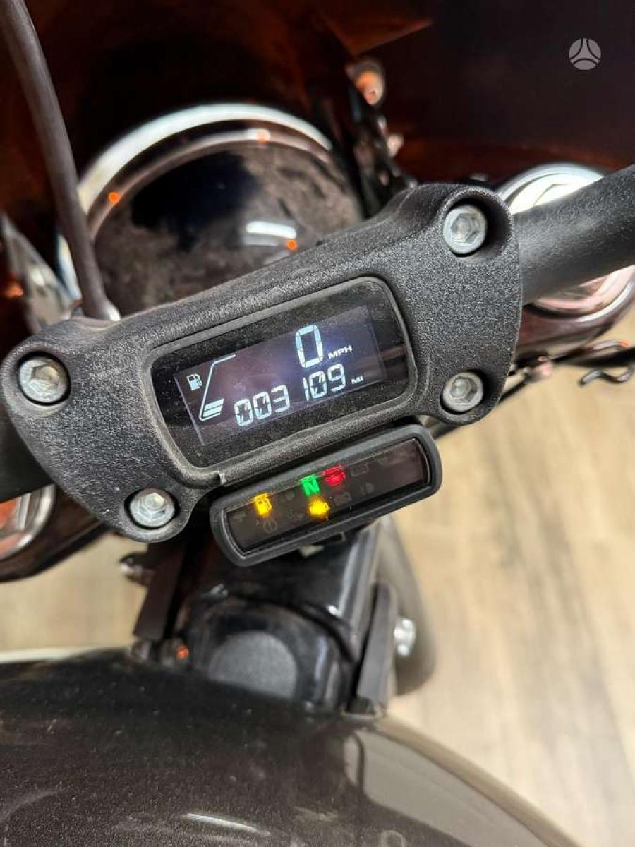 Melns Harley-Davidson Street Bob FXBB 2020 Kauņa, ar dzinēja tilpumu 1.75 L un nobraukumu 3 tūkst. km par 9030 €, foto 7 vietnē AUTOMOTO.COM.LV
